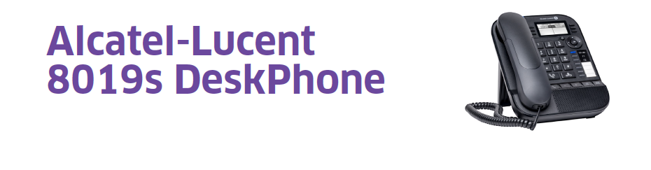 Alcatel-Lucent 8019s Deskphone | Tiptop Solutions Sdn Bhd